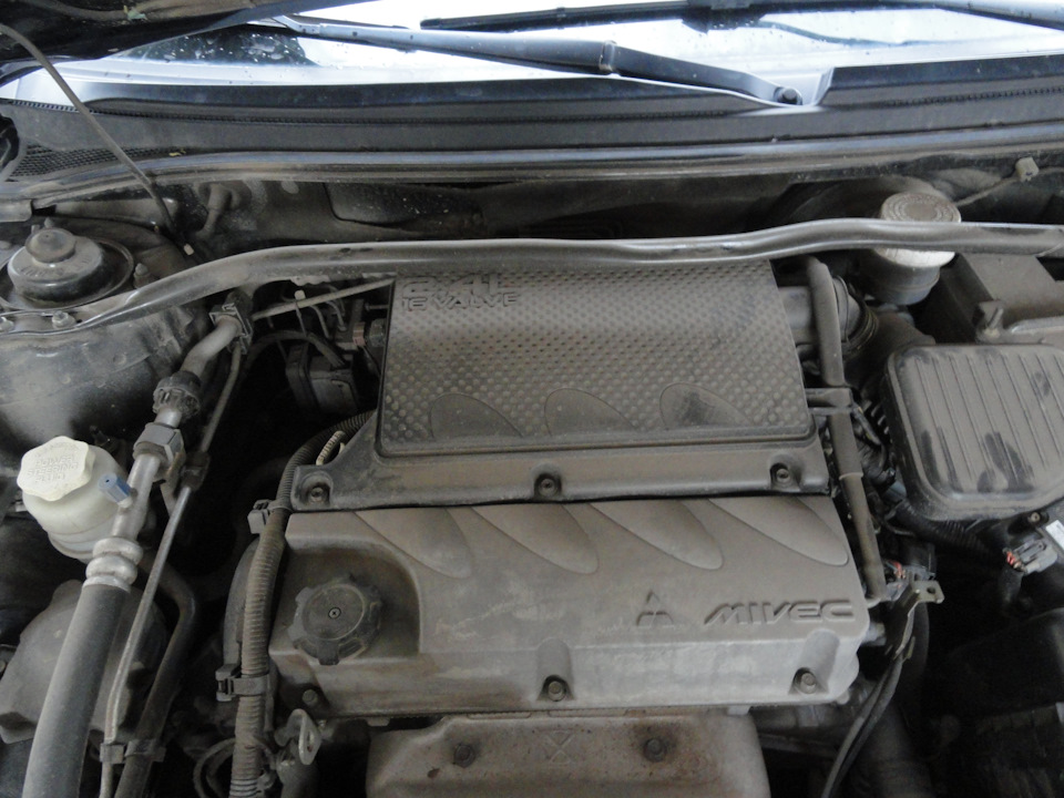Раскоксовка Mitsubishi Shumma — Mitsubishi Galant (9G), 2,4 л, 2006 ...