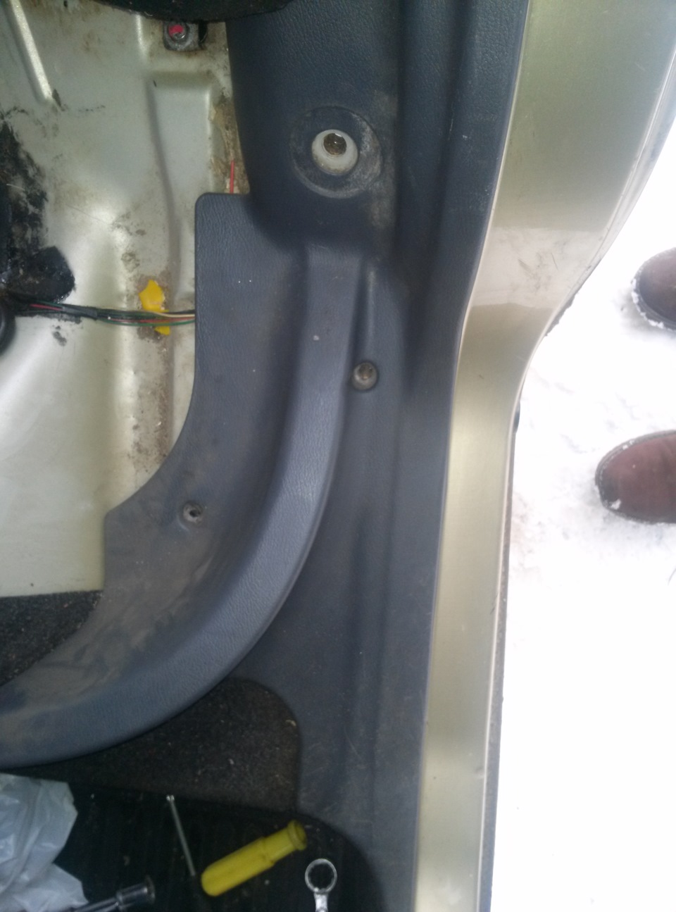 Ручка открывания багажника — Daewoo Matiz (M100/M150), 0,8 л, 2008 года ...