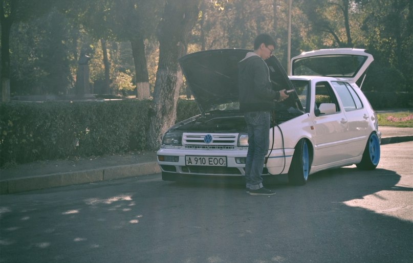 Stance family — Volkswagen Golf Mk3, 1,8 л, 1994 года | фотография | DRIVE2