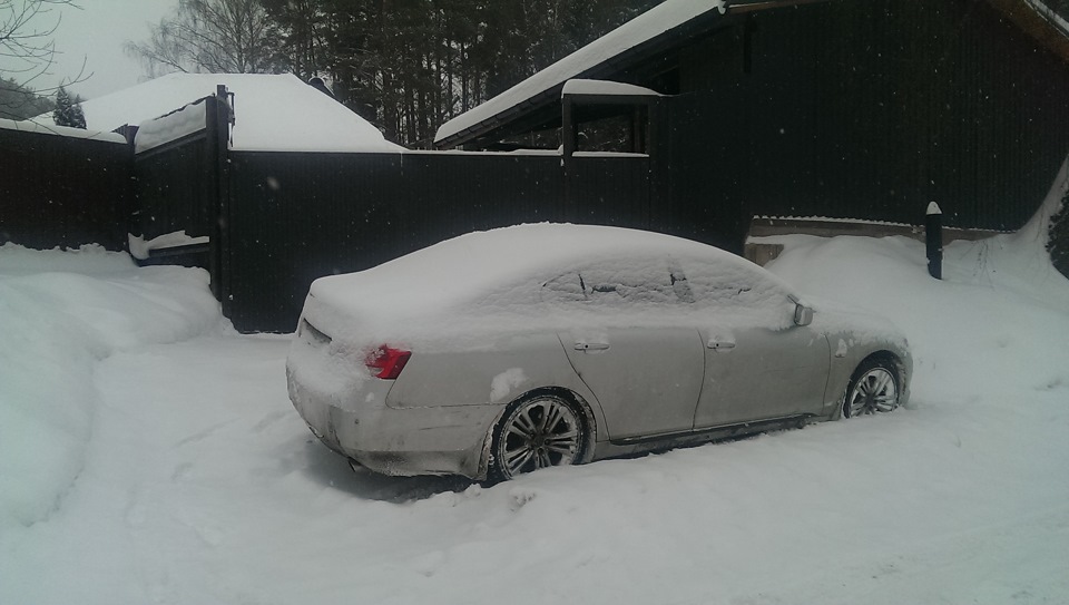 Снегомобиль — Lexus GS 450h (1G), 3,5 л, 2006 года | просто так | DRIVE2