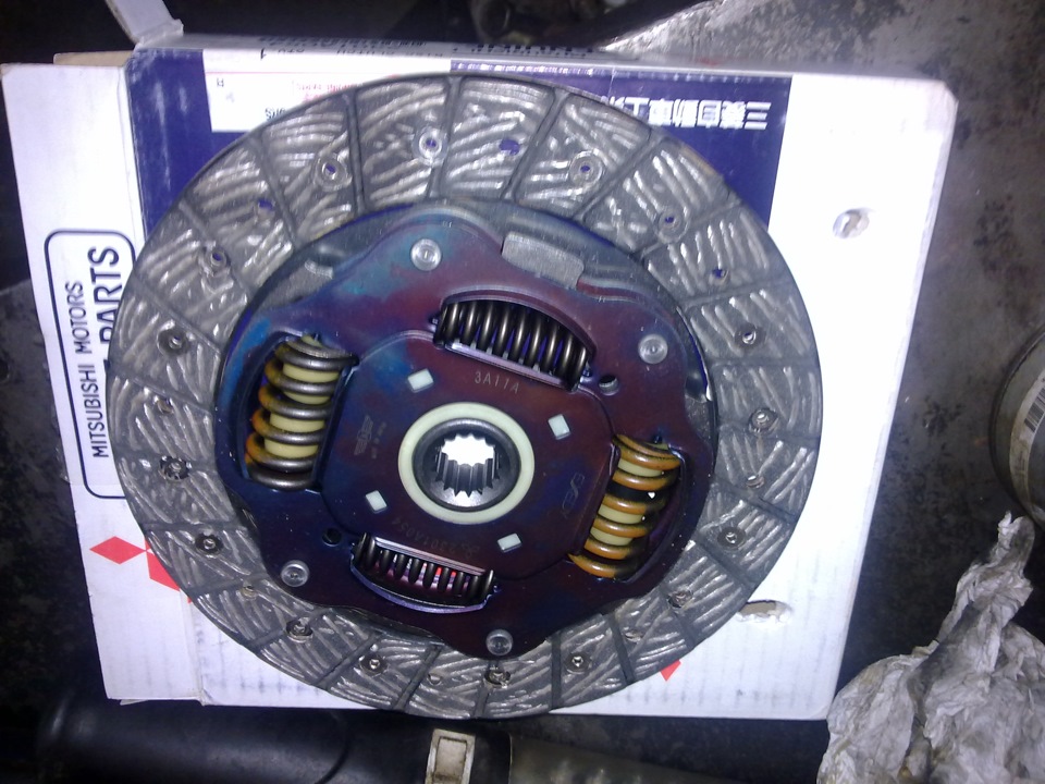 Замена сцепы — Mitsubishi Lancer X, 1,5 л, 2008 года | визит на сервис ...