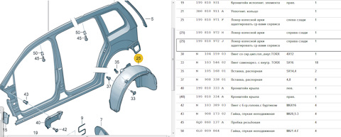 N90817302 Гайка, глухая неподв VAG | Запчасти на DRIVE2