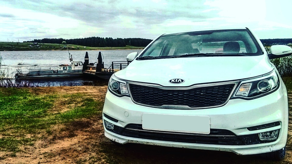 KIA Rio (3G) 1.6 бензиновый 2015 | White Hot Ice на DRIVE2