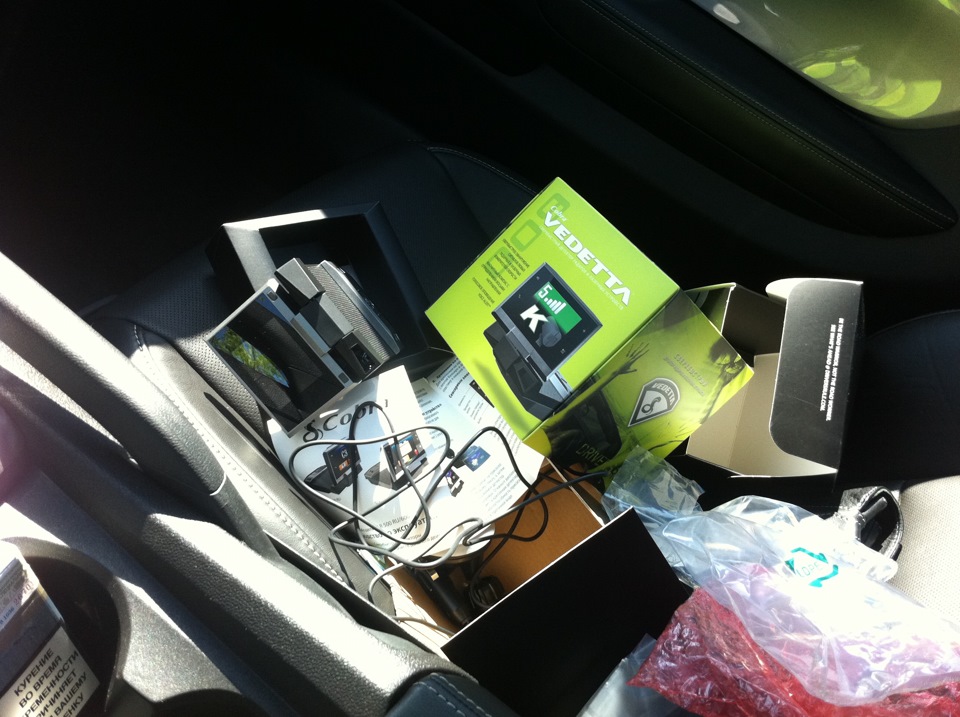 Радар-детектор Vedetta SLR 600 rus — Chevrolet Camaro V, 3,6 л, 2010 ...