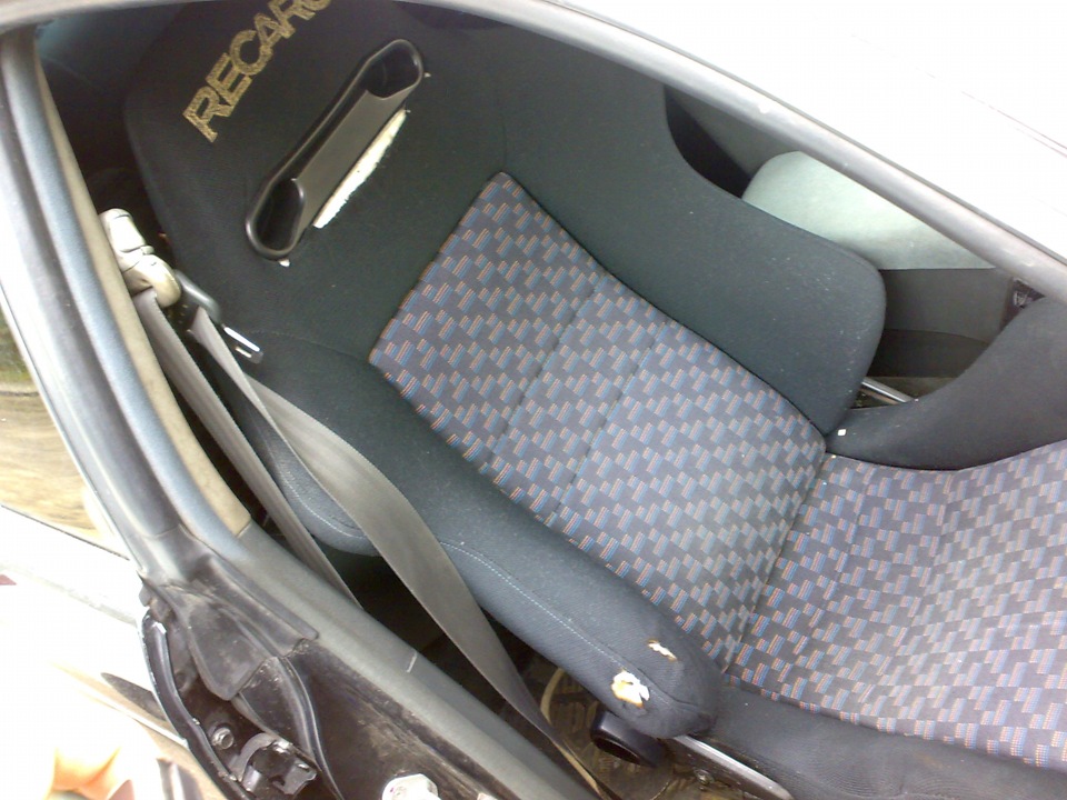 Полуковш Recaro — Toyota Mark II (90), 2,5 л, 1996 года | тюнинг | DRIVE2
