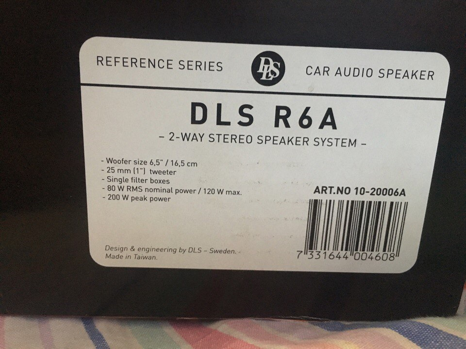 Будущий инстал (фронт, ессесна) #DLSR6A — Audi A4 Avant (B5), 2,6 л, 1996 года | автозвук | DRIVE2