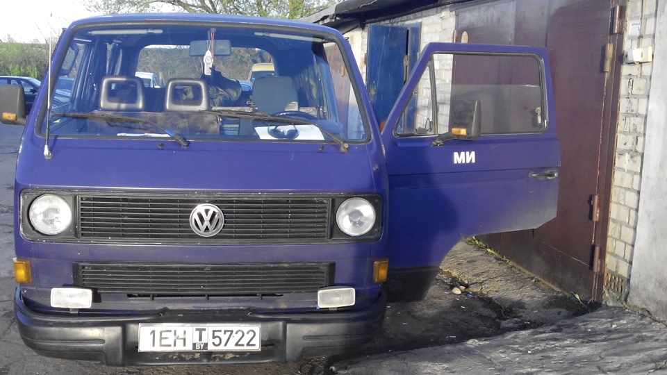 Volkswagen Transporter T3 1.9 дизельный 1983 | "turtle jet" на DRIVE2