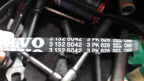 31325042 Ремень поликлиновой Volvo | Запчасти на DRIVE2