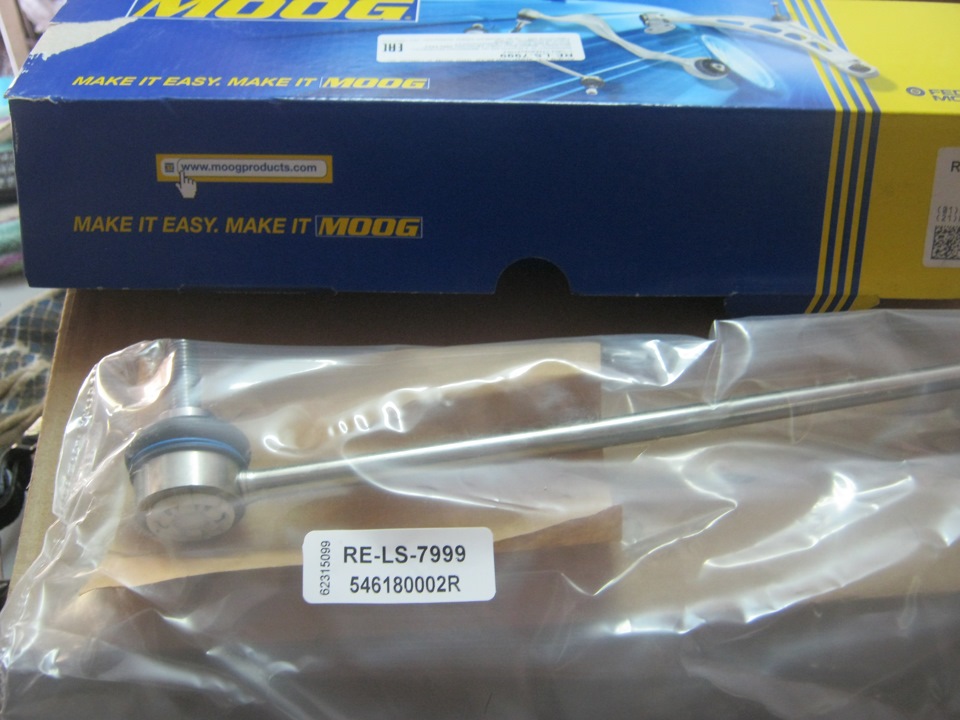 546180002R Стойка стабилизатора попер уст RENAULT | Запчасти на DRIVE2