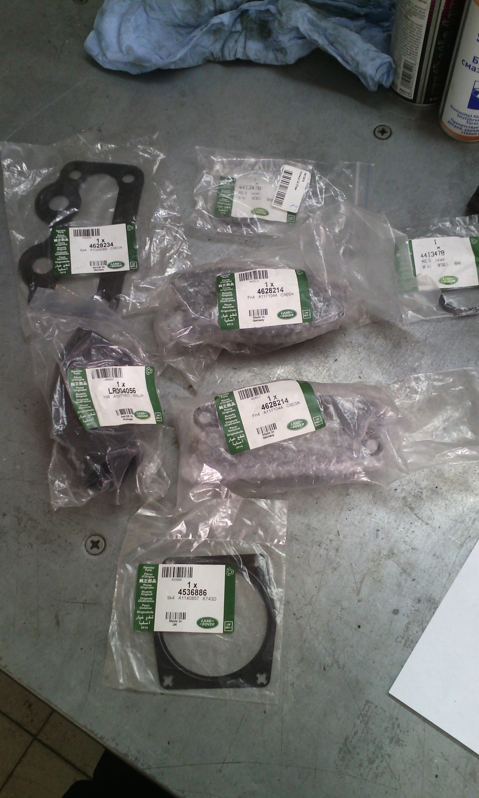 Починили РР — Land Rover Range Rover (3G), 4,2 л, 2008 года | визит на ...