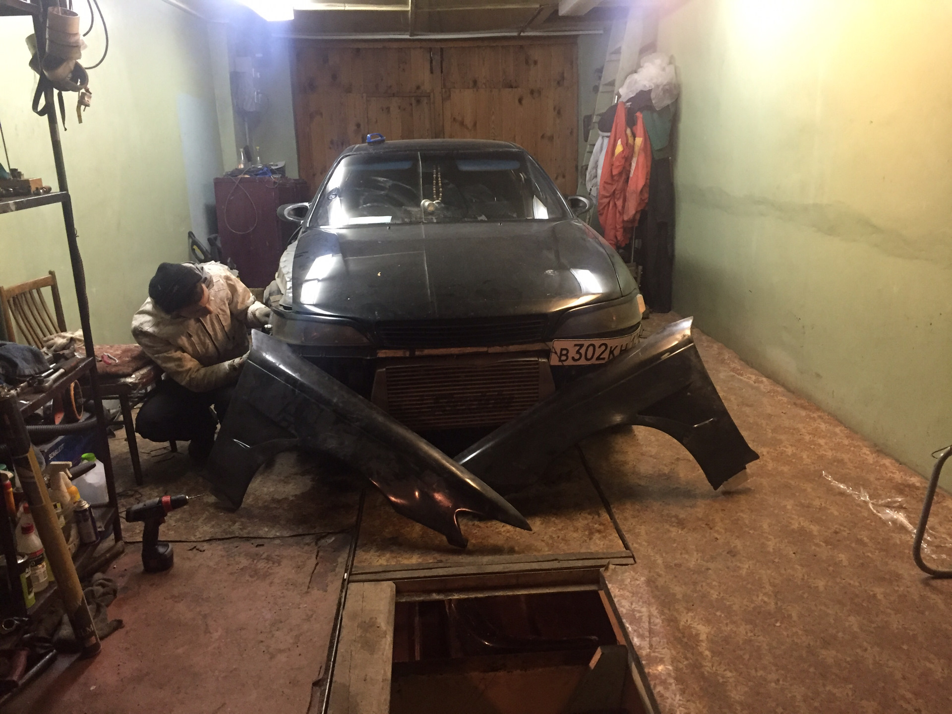 Стеклопластиковые крылья — Toyota Mark II (90), 2,5 л, 1993 года ...