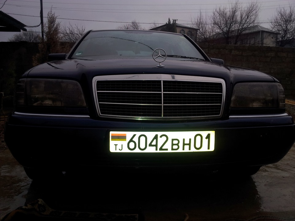 Чехлы, тонировка фар — Mercedes-Benz C-class (W202), 1,8 л, 1995 года ...