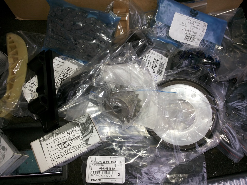 Замена ГРМ (120 тыс.км) — Volkswagen Touareg (1G), 3,2 л, 2004 года ...