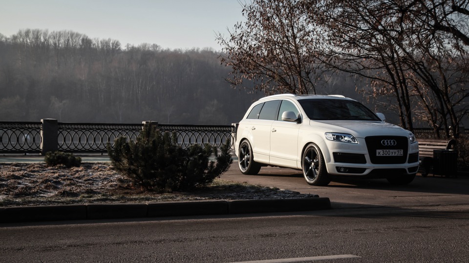 решетка RSQ7 — Audi Q7 (1G), 3,6 л, 2008 года | стайлинг | DRIVE2