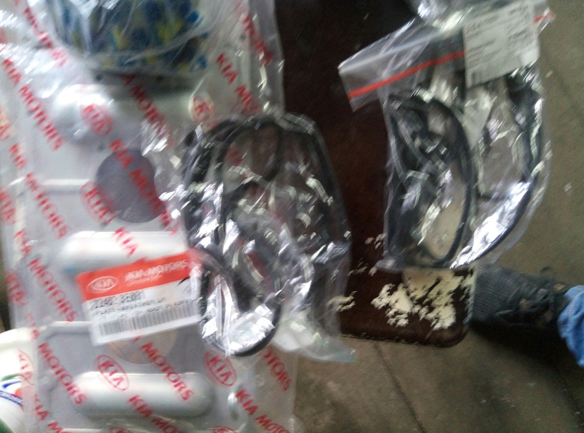 Масло, прокладка бошки, втулки стабилизатора — Hyundai Santa Fe (2G), 2 ...