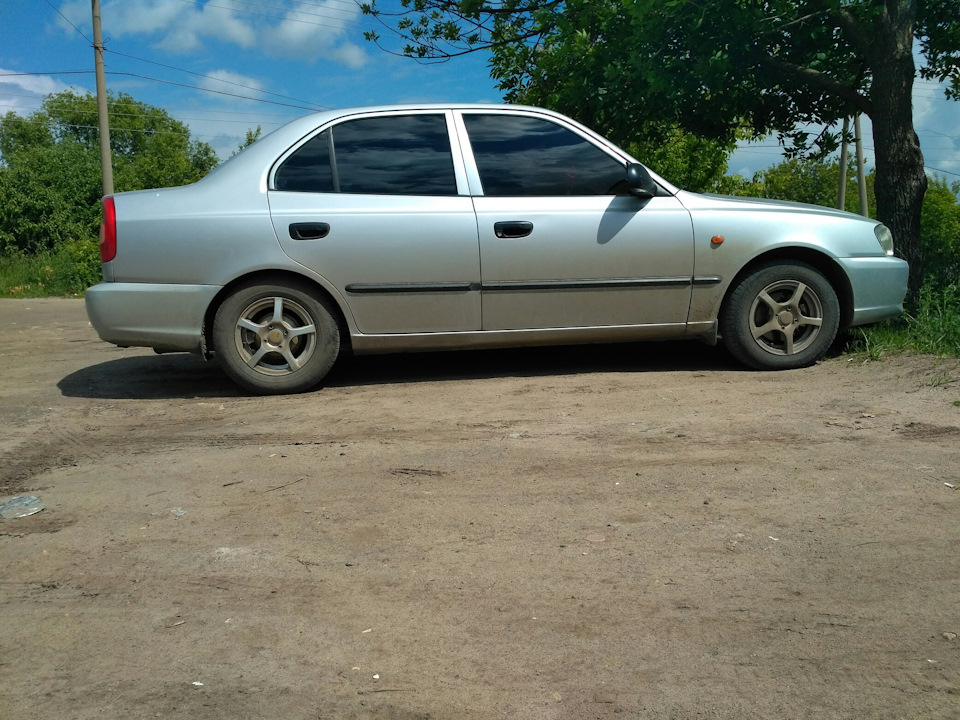 #8. Замена задней подвески — Hyundai Accent (2G), 1,5 л, 2006 года | своими руками | DRIVE2