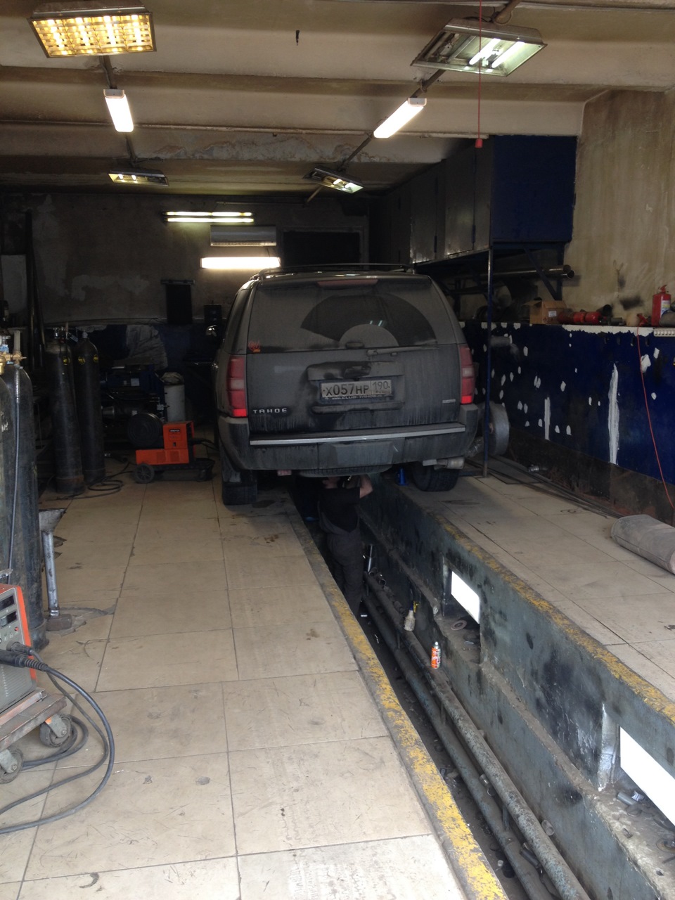 Прямоток по спец заказу от MG RACE! — Chevrolet Tahoe (GMT900), 5,3 л ...