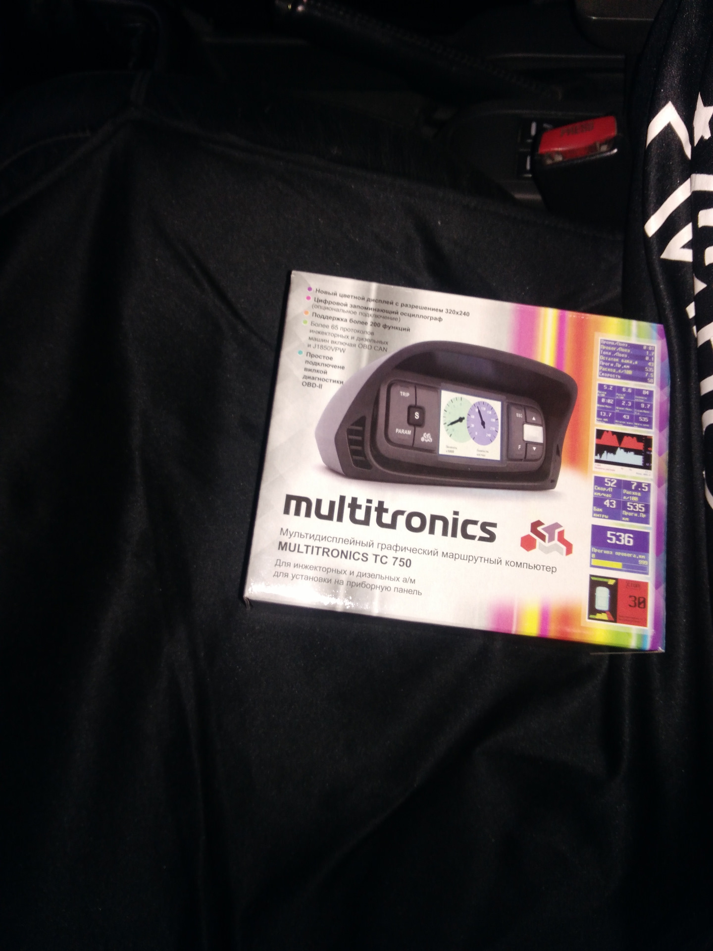 Бортовой компьютер Multitronics TC750. — Nissan X-Trail I (t30), 2,5 л, 2004 года | электроника ...