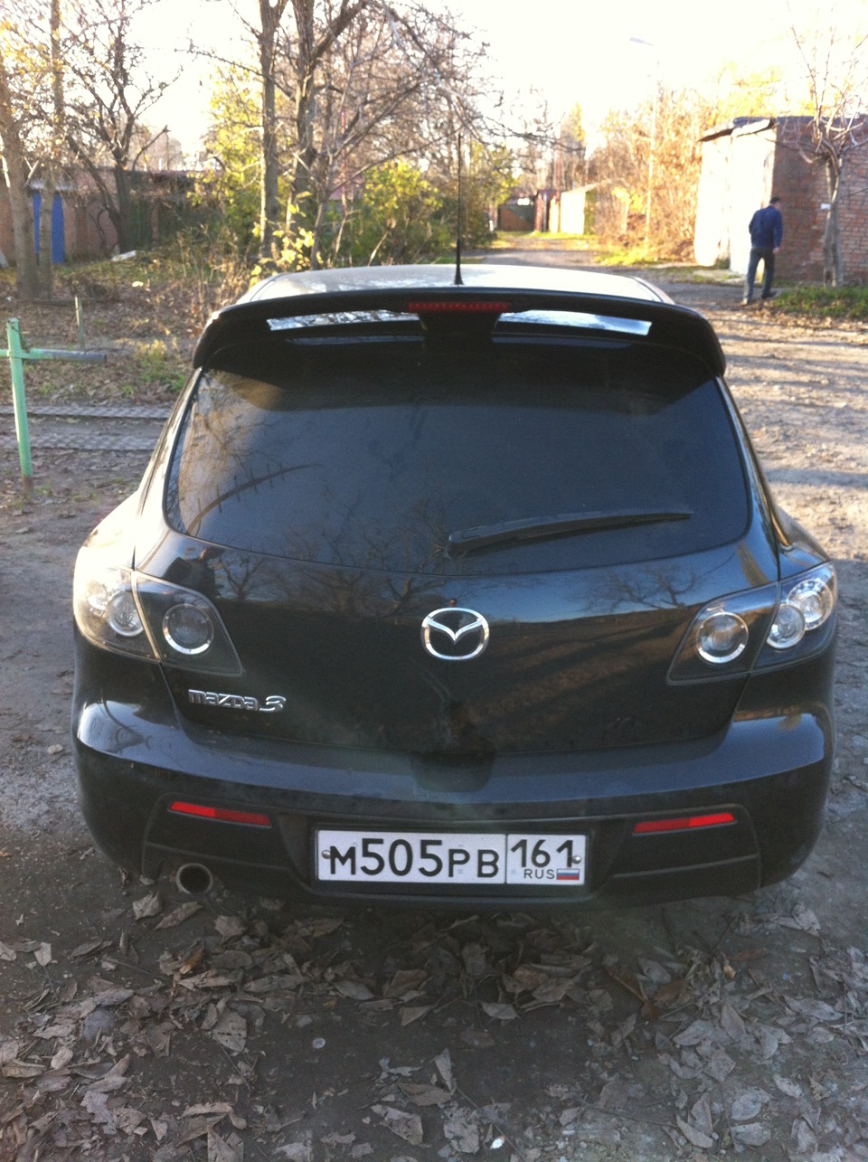 Спойлер MazdaSpeed — Mazda 3 (1G) BK, 2 л, 2007 года | стайлинг | DRIVE2