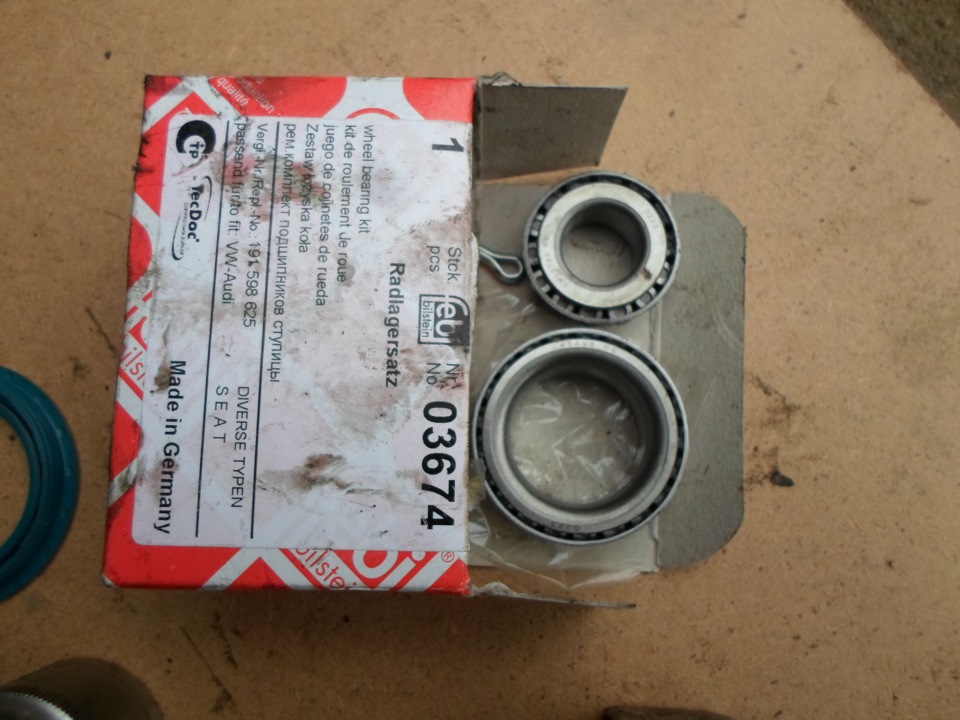 191598625 Подшипник ступицы заднего колеса / AUDI, SEAT, SKODA, VW 74 ...