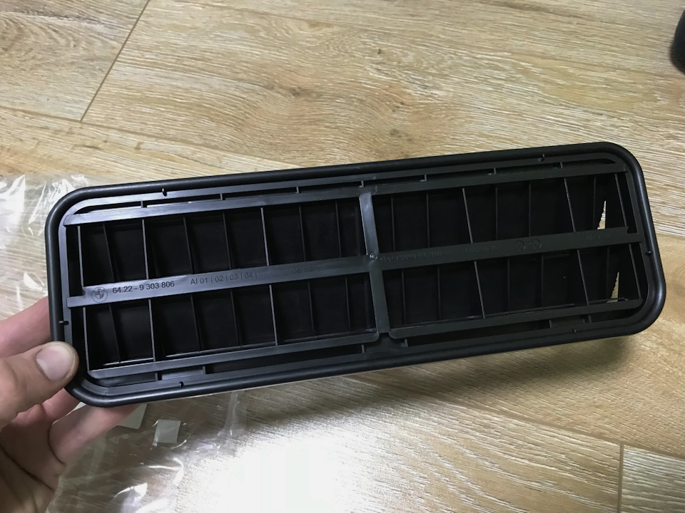 Замена заднего вентканала отсека АКБ… — BMW 5 series (E60), 3 л, 2004 ...