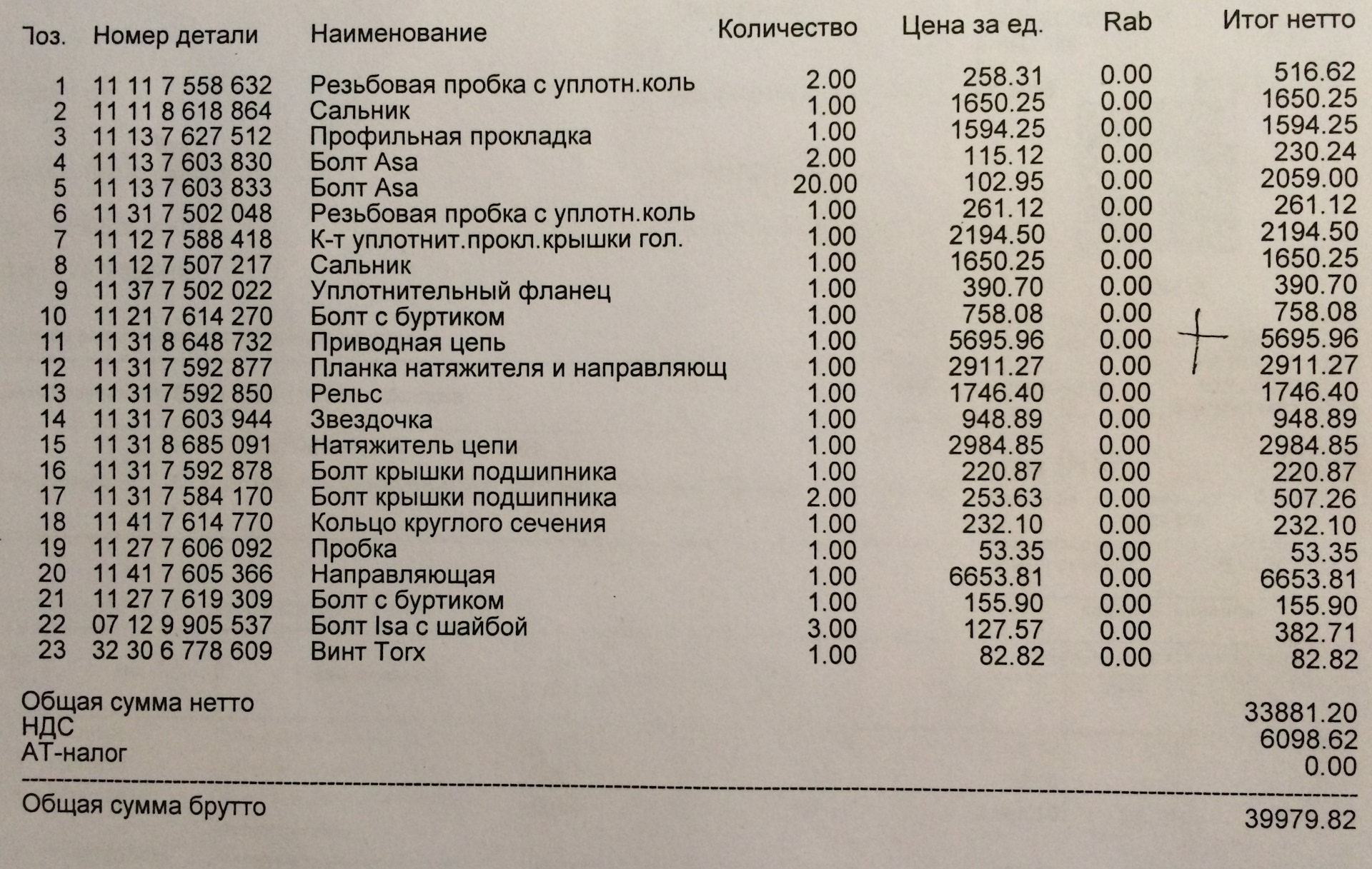 Тот самый вой цепи — BMW 3 series (F30), 2 л., 2012 года | плановое ТО ...