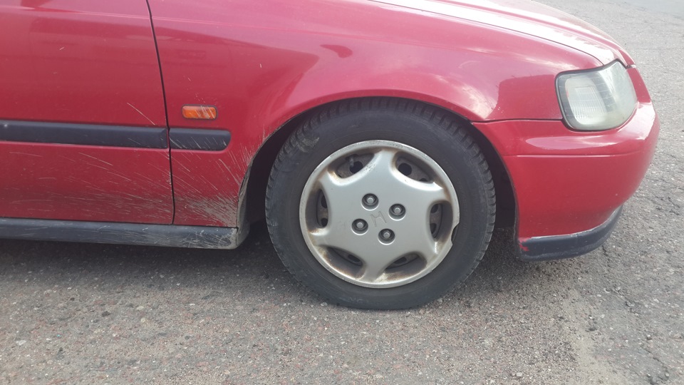 Просел передок справа. Honda front Low-rider :) — Honda Civic Fastback ...