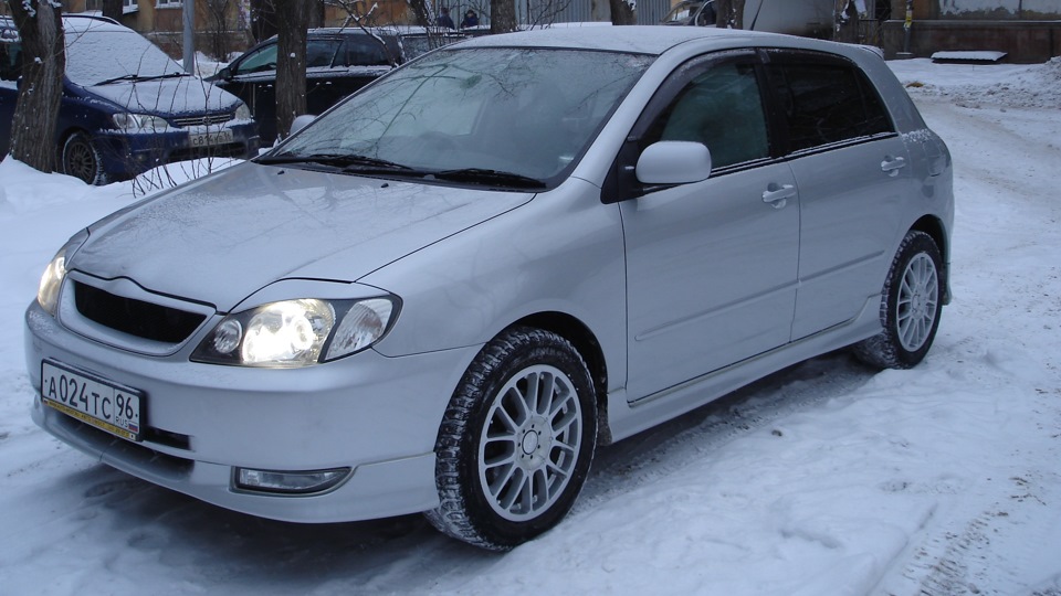 Toyota Corolla RunX 1.8 бензиновый 2001 | 190 л. с. на DRIVE2