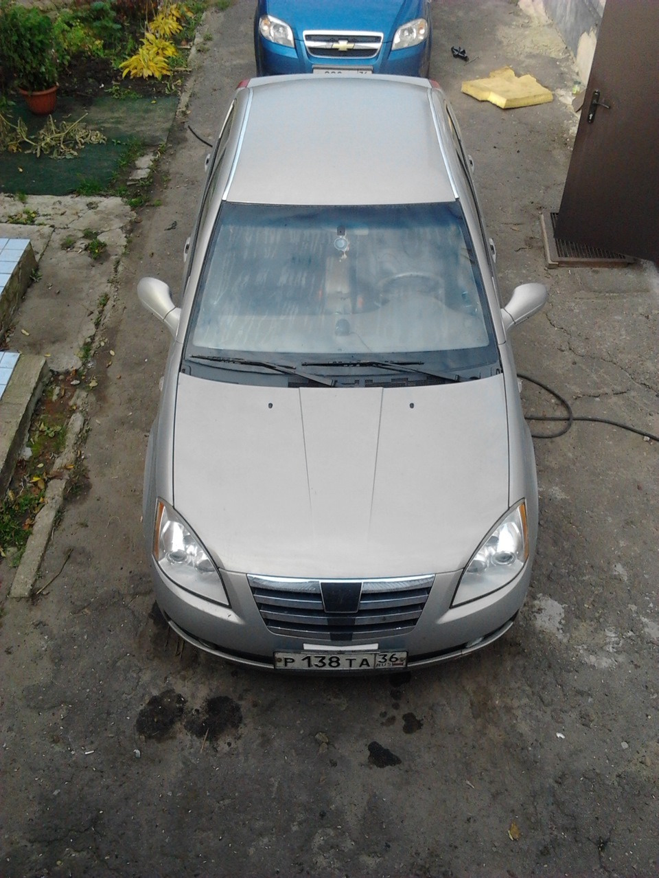 Резинки на крыше в хром — ТагАЗ Vortex Estina, 1,6 л, 2010 года ...