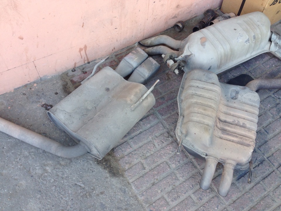 ///AMG Muffler — Mercedes-Benz C-Class (W202), 2 л, 1999 года | тюнинг ...