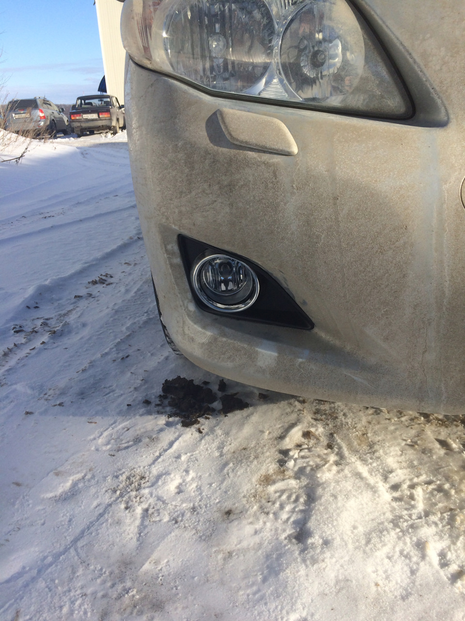 1.установил туманки — Toyota Corolla (140/150), 1,6 л, 2008 года ...