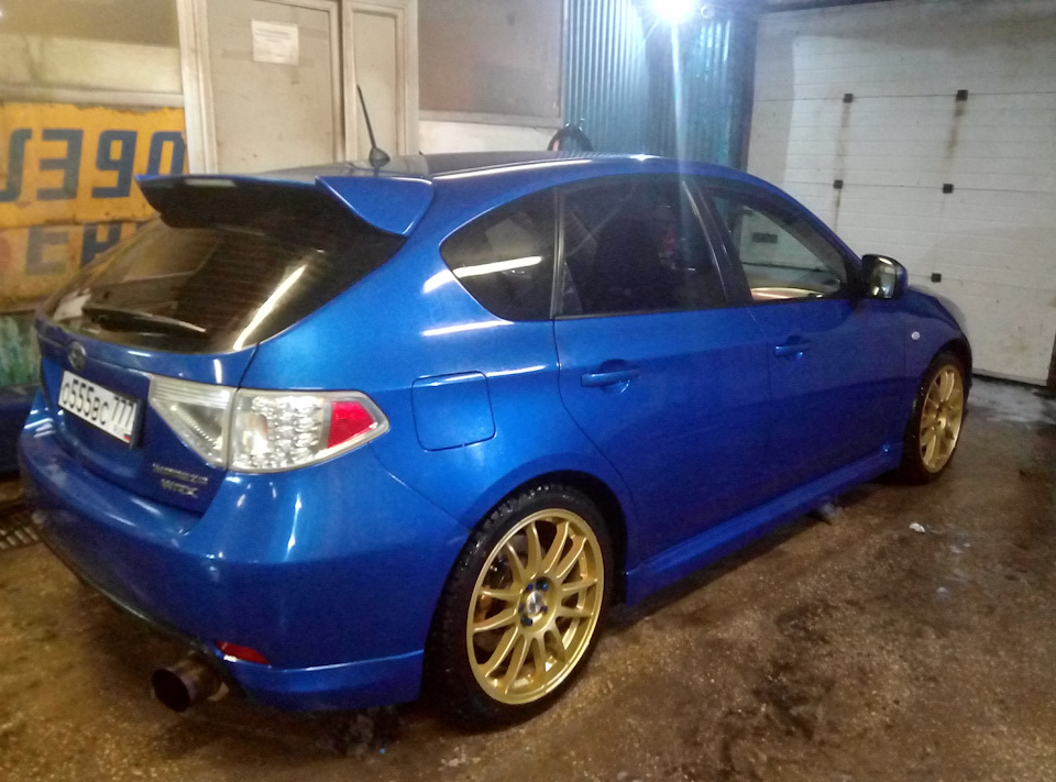 OZ Superleggera 18" и Hankook — Subaru Impreza WRX (GH/GE/GV/GR), 2,5 л ...