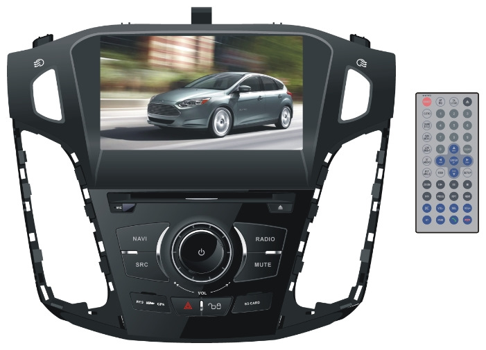Магнитола с навигацией, DVD, CD, USB, TV, Bluetooth и Wi-Fi на Форд ...