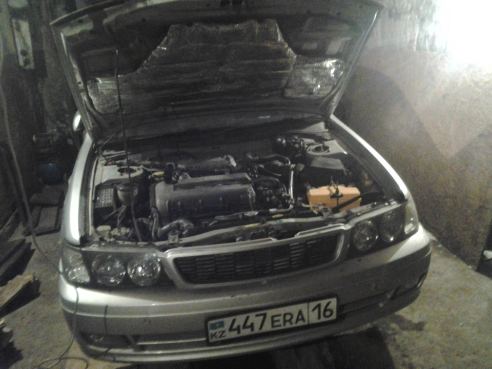 Установка ДД которого не было — Nissan Bluebird U14 1 8 л 1997 года