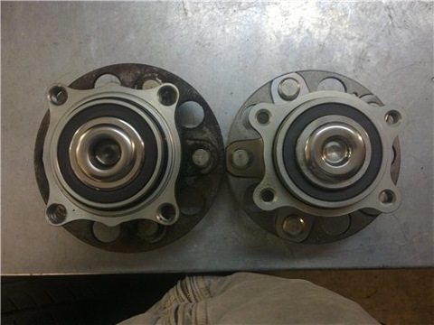 42200TA0A51 Ступица в сборе, задняя с ABS Honda | Запчасти на DRIVE2