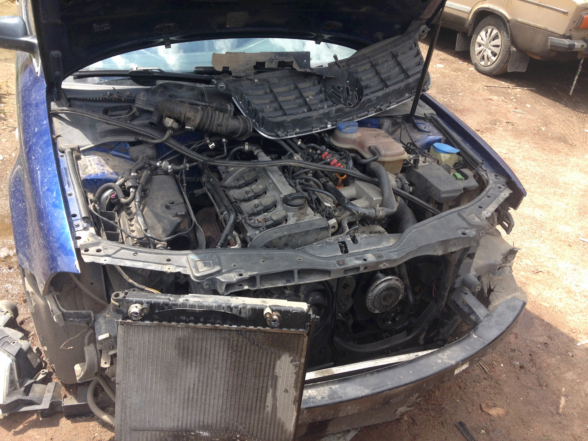 Бегемот! часть 11 (Замена муфты, вентилятора, подшипника, радиатора ...