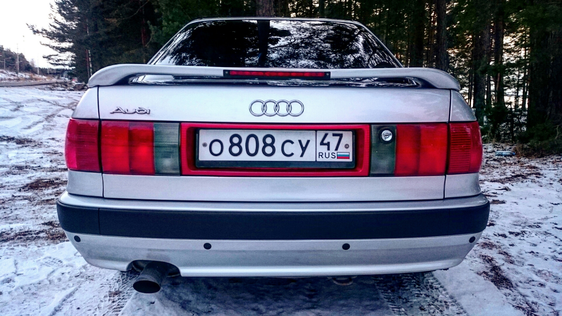 Прогресс на лицо — Audi 80 B4 2 л 1991 года другое Drive2