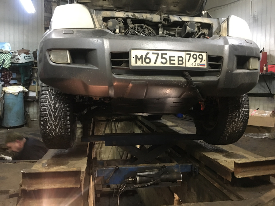 Первый ремонт — Toyota Land Cruiser Prado 120-series, 4 л, 2007 года ...