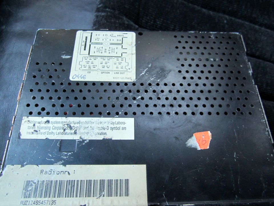 Оригинальная авто магнитола Audi Delta, теперь ясно почему она не ...