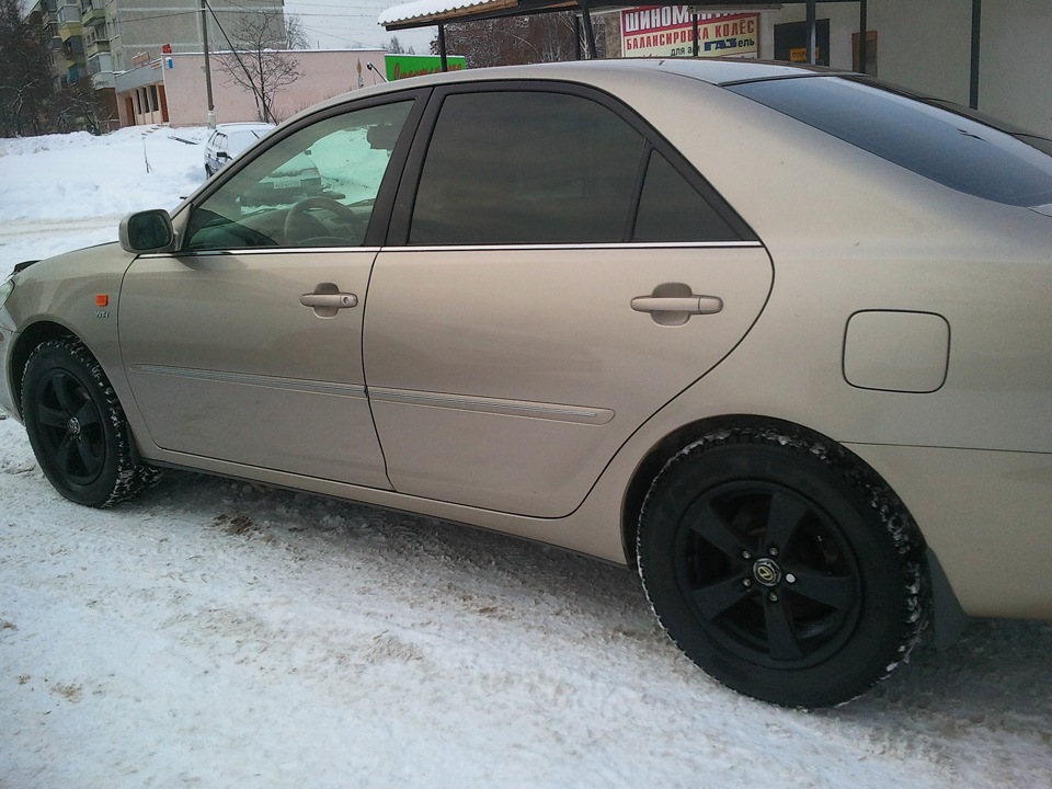 Матовые диски — Toyota Camry (XV30), 2,4 л., 2002 года | колёсные диски ...
