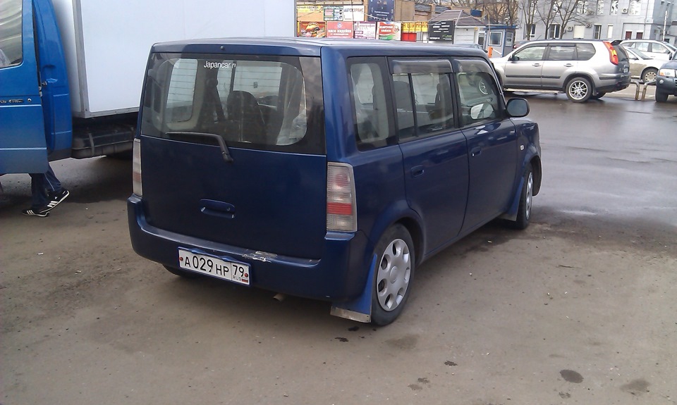 23.04.12 До — Toyota bB (NCP30), 1,3 л, 2001 года | тюнинг | DRIVE2