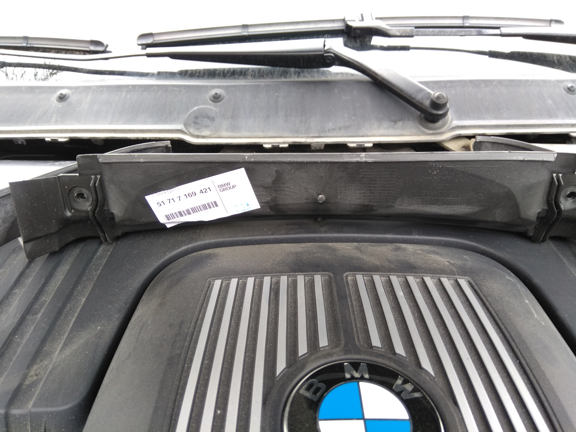 Эпопея с перегородками моторного отсека — BMW X5 (E70), 4,8 л, 2010 ...