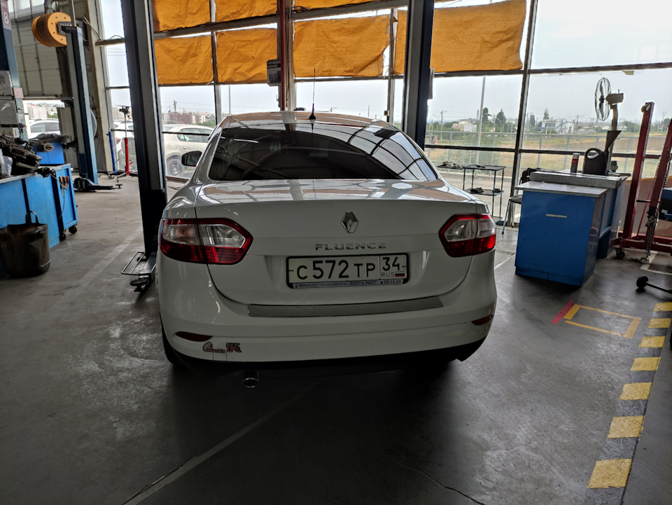 Годовое ТО 2021. — Renault Fluence, 1,6 л, 2012 года | плановое ТО | DRIVE2