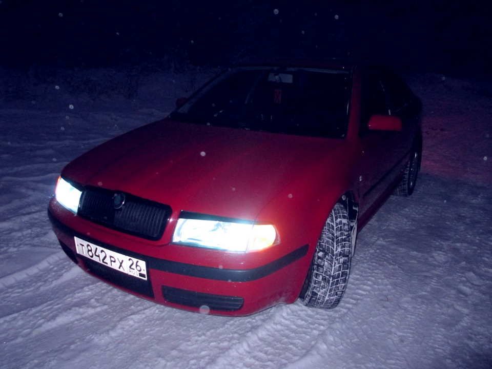 ксенон 6000К — Skoda Octavia A4 Mk1, 1,4 л, 2008 года | электроника ...