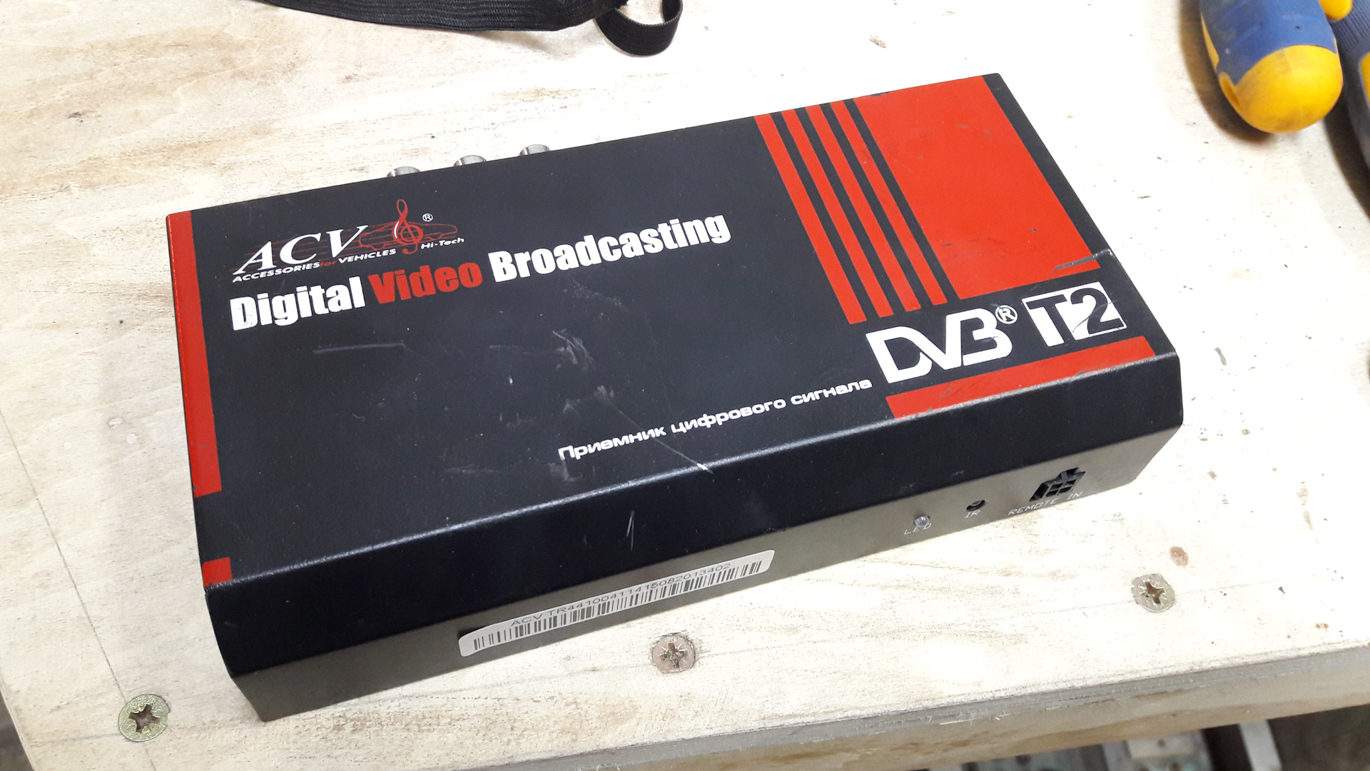 Цифровой тюнер ACV TR44-1004 — Toyota Mark II Blit, 2 л, 2007 года | автозвук | DRIVE2