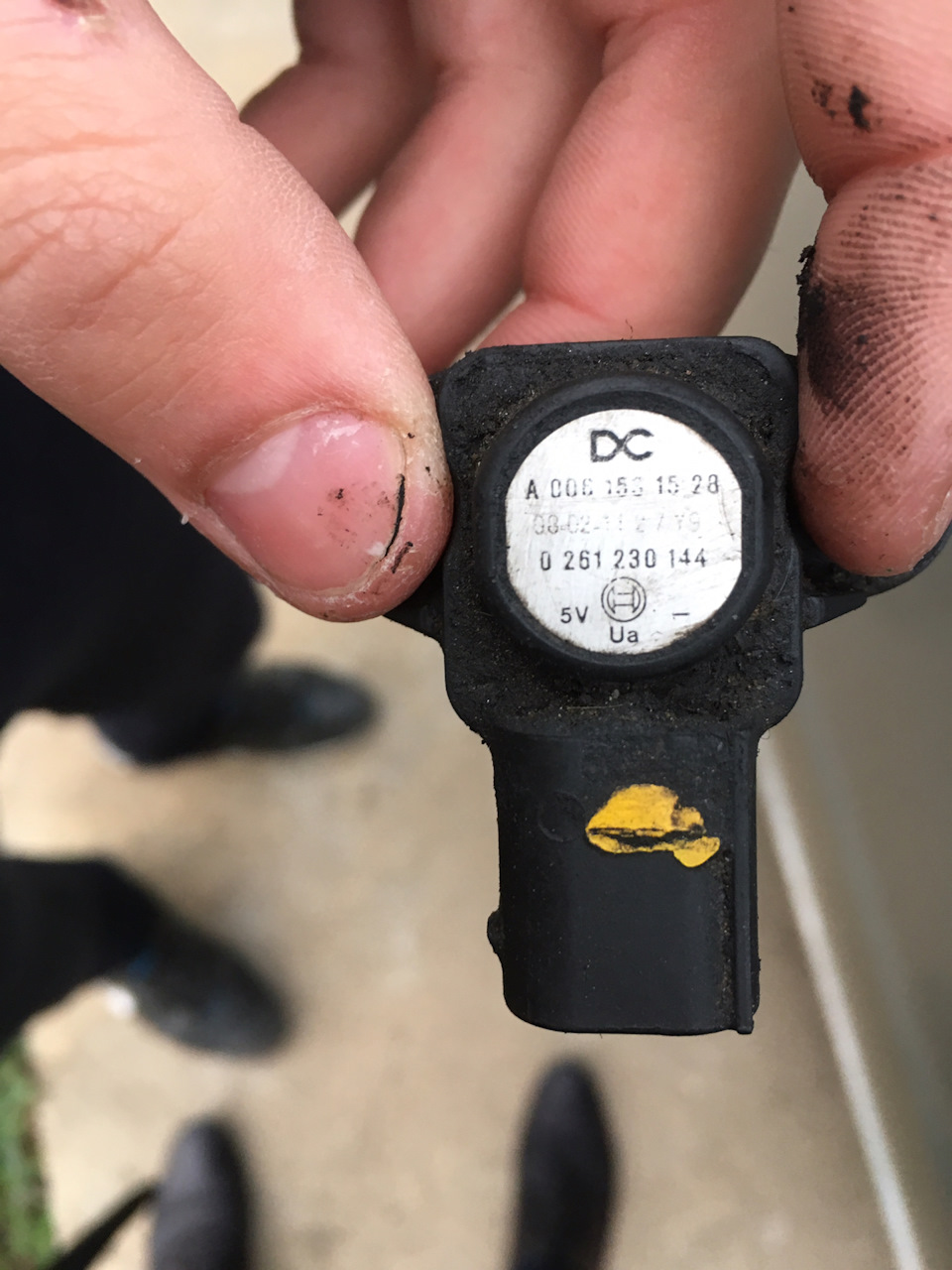 A0061531528 Датчик абсолютного давления 91149 (2x) Mercedes | Запчасти ...