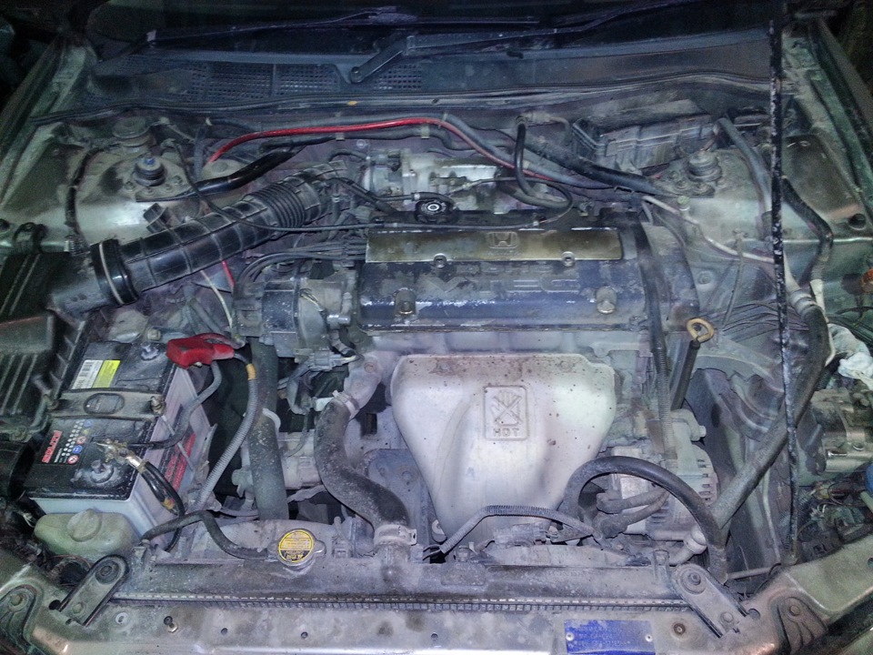 гибрид F20B+H22A Red TOP — Honda Torneo, 2 л, 2000 года | своими руками ...