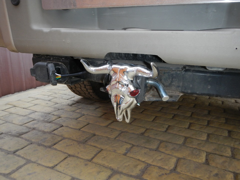 Заглушка в фаркоп — Ford F-Series (12G), 6,4 л, 2008 года | стайлинг ...