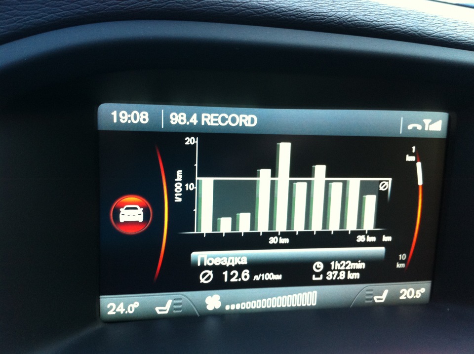 Ура и у Пяточки Sensus 3! — Volvo S60 (2G), 2,5 л, 2012 года | визит на ...