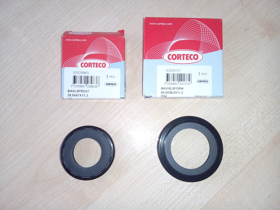 20028963B Уплотняющее кольцо, дифференциал CORTECO | Запчасти на DRIVE2